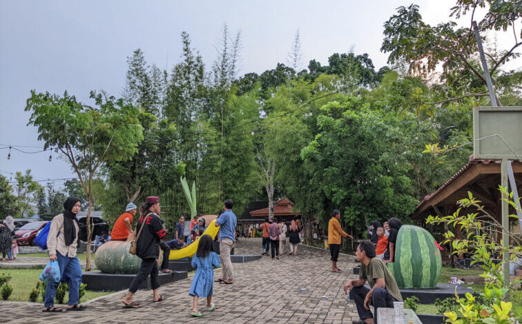 Taman Wisata MBS Kota Serang Ramai Saat Libur Lebaran